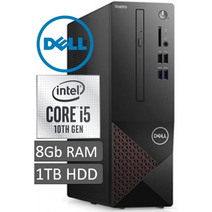 CPU DELL Vostro SFF 3681, i5-10400 2.90GHz, Memoria 8Gb RAM, Disco 1TB ...