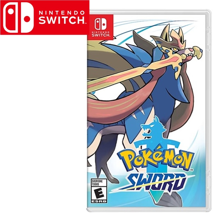 Videojuego Nintendo Pokemon Sword, Juego de rol - E (Todos) Rating ...