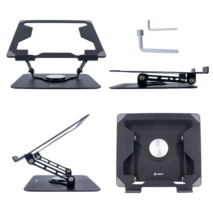 Base para Laptop / Stand TEROS TE-7021N soporta tablets y Laptops de 10 ...