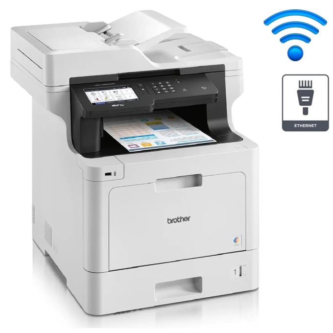 Impresora Laser Multifuncional Brother color MFC-L8900CDW