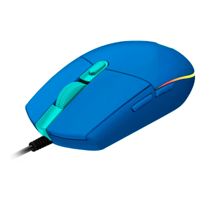 Mouse Logitech G203 LIGHTSYNC OPTICAL 8000 DPI RGB BLUE (910-005792)