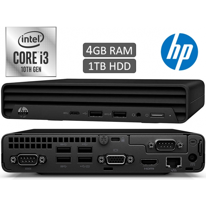 Mini CPU HP 260 G4, I3-10110U 2.10GHZ, 4Gb RAM , 1Tb HDD - Sin Sistema ...