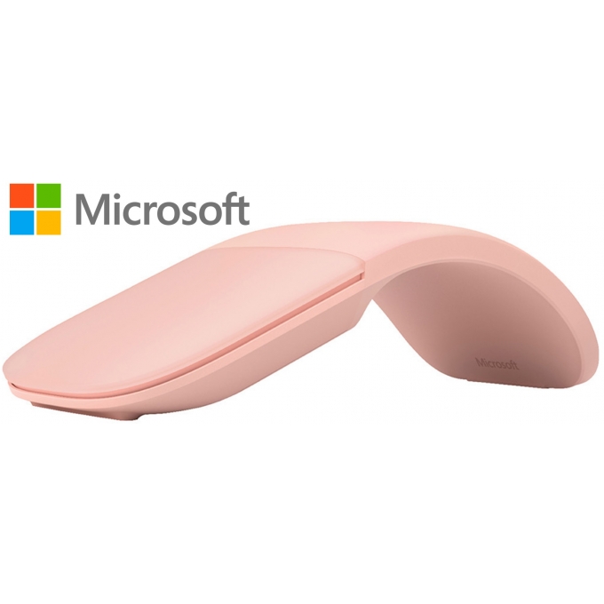 Mouse MICROSOFT ARC Touch, Bluetrack, Inalambrico, Soft Pink